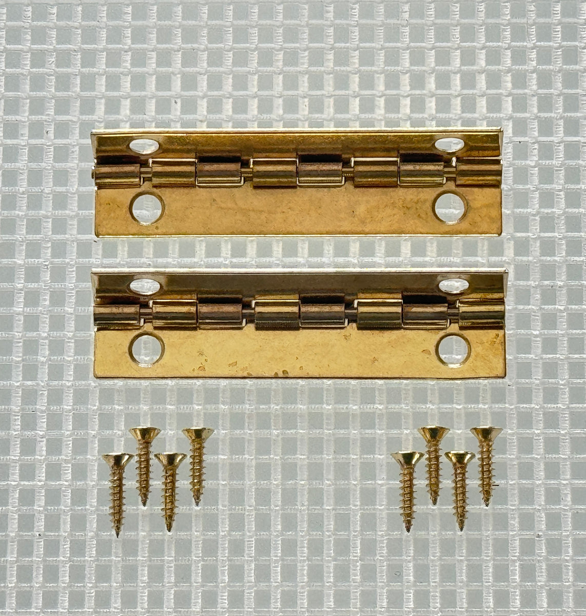A721 Kit - 2'' Width X 3/4'' Height Inside Stop Hinges, Brass Finish ...