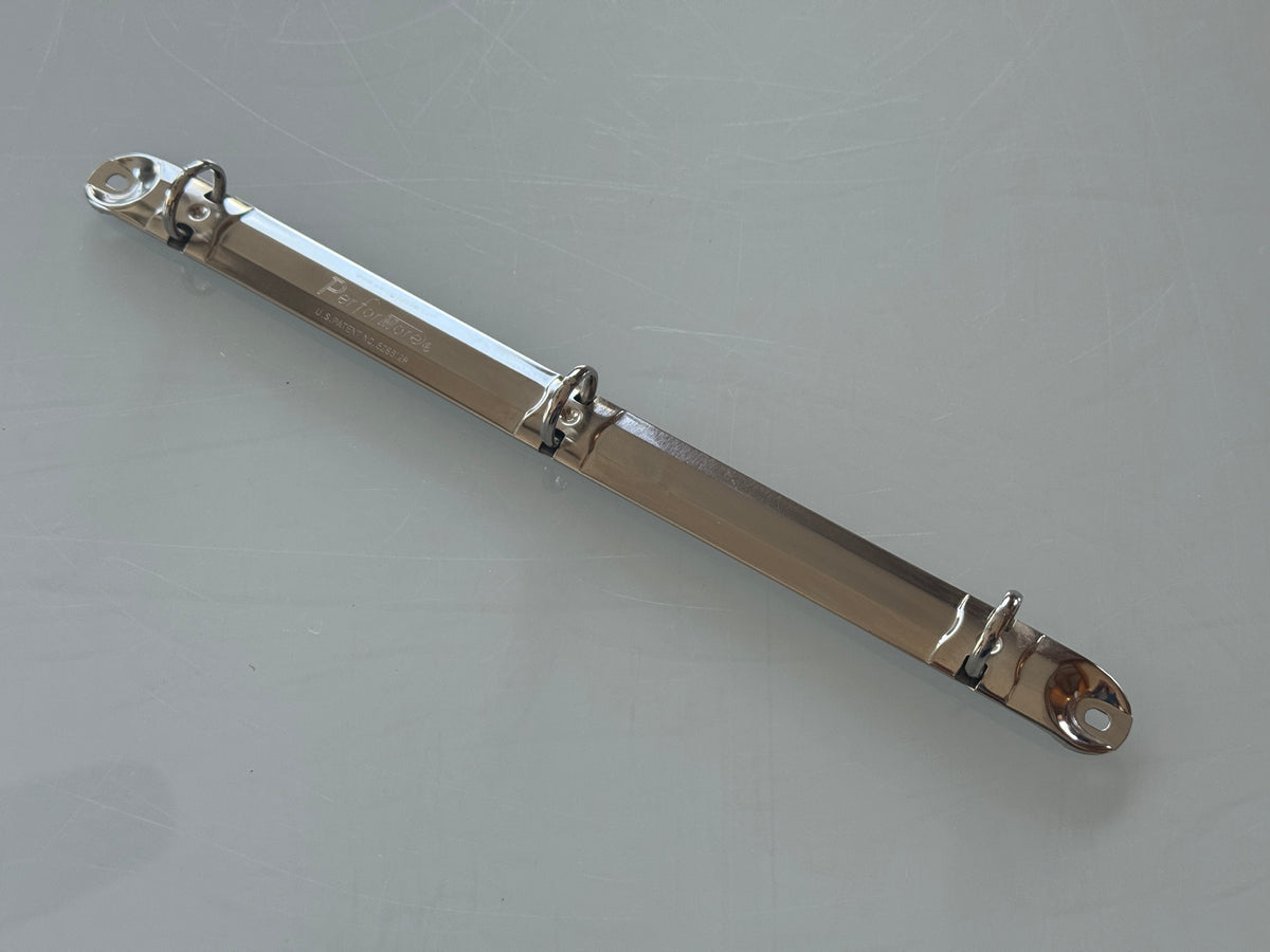 R082 - 1/2'' Capacity, Letter Size, Nickel Plated Binder Ring, No Trig ...