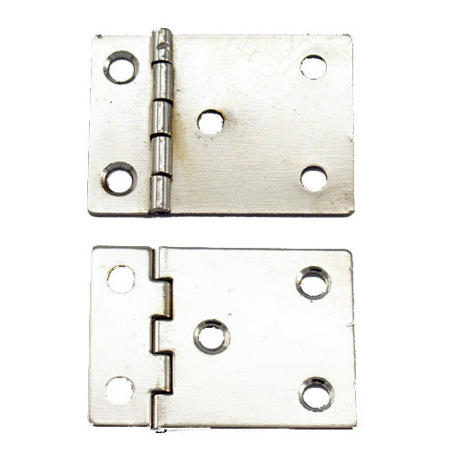 A322 - 1'' Width X 1 1/2'' Height Reverse Binder Hinge, Nickel Finish ...