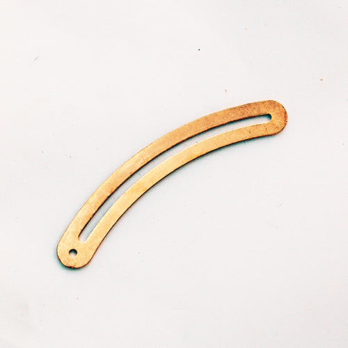 Q121 - Brass Plated Sliding Arc Lid Stay – Small Box Hardware