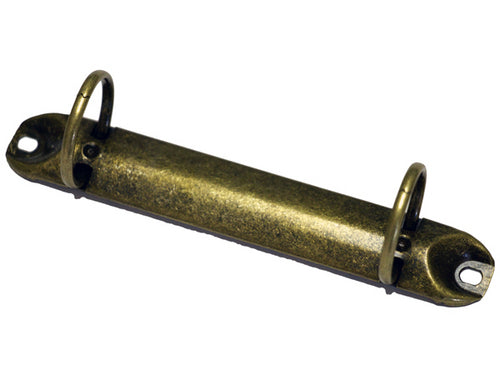 R124 - 1'' Capacity, 5'' Long, Antique Br. Plated Binder Ring – Small ...